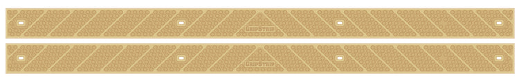 GripStrip 2" x 32" Anti-Slip Stair Strips screws included – GripStrip (US)