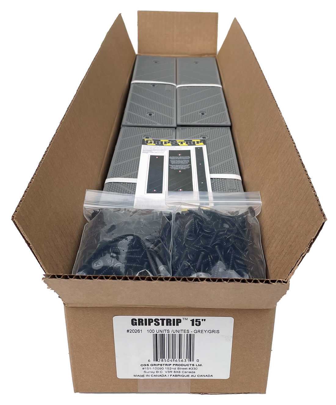 GripStrip Max 3.25" x 15" Anti-Slip Strips screws included – GripStrip (US)