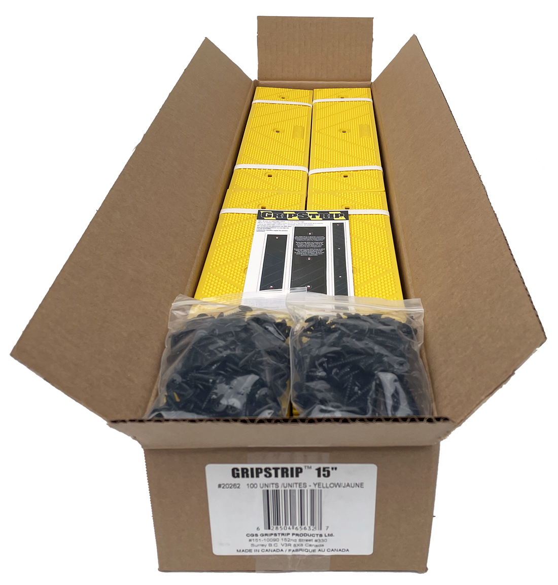 GripStrip Max 3.25" x 15" Anti-Slip Strips screws included – GripStrip (US)